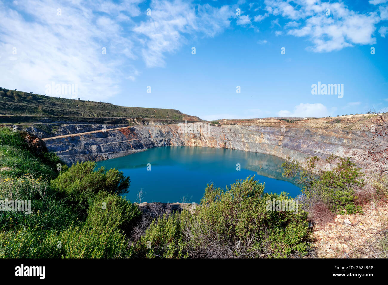 Industry mining landscape color hi-res stock photography and images - Alamy