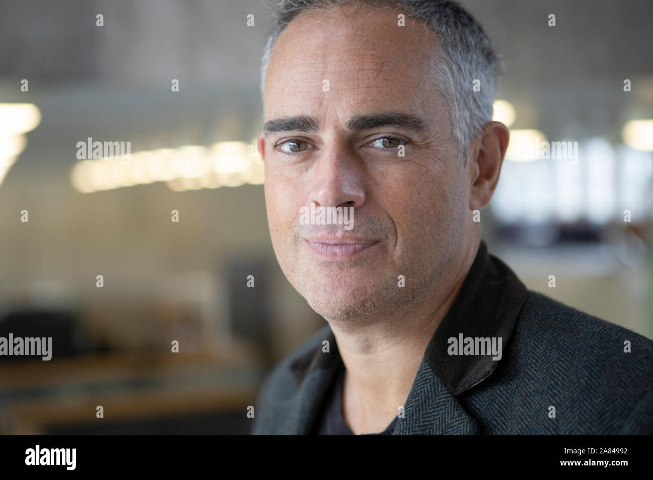 Green party co-leader Jonathan Bartley portrait Stock Photo - Alamy