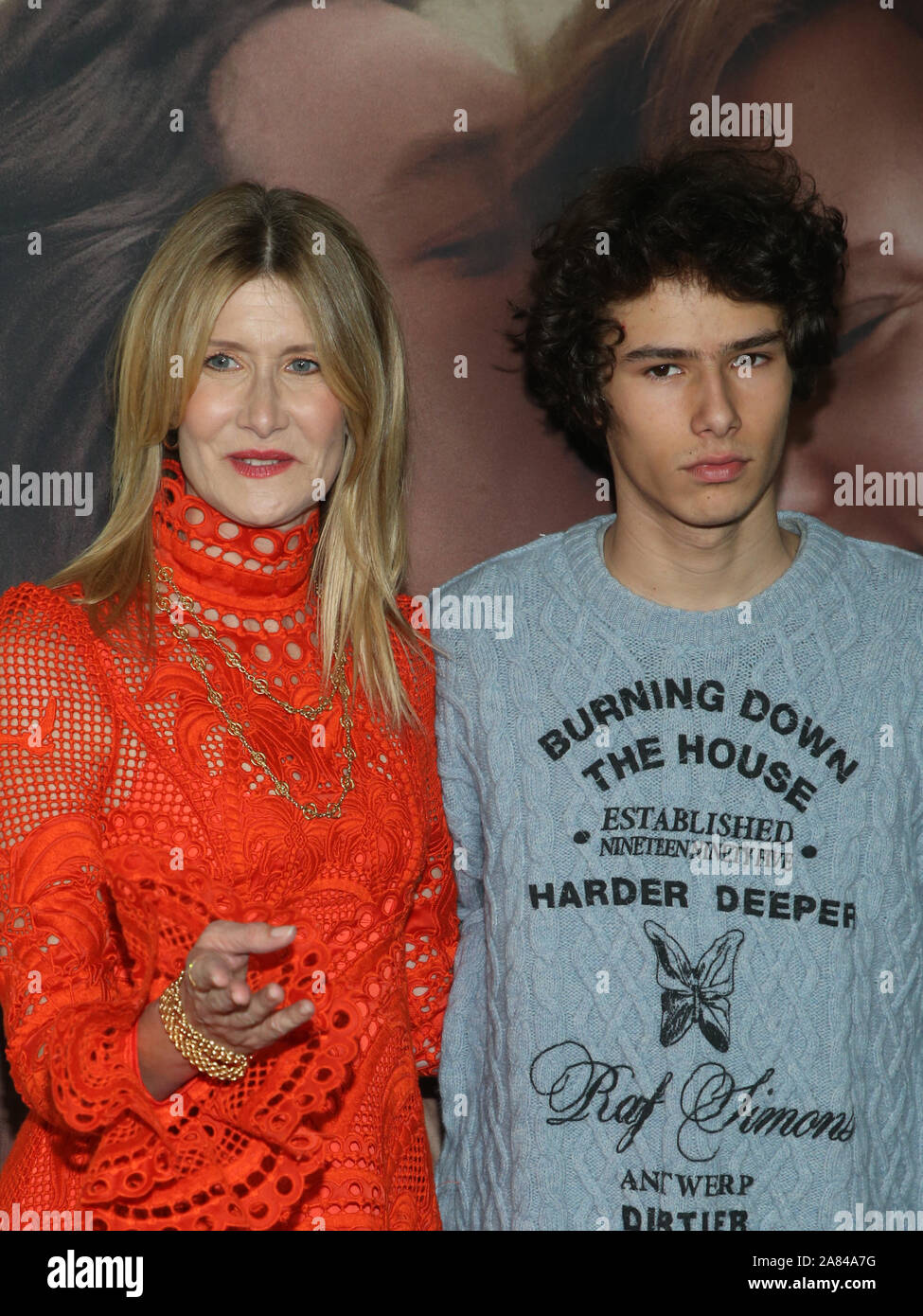 Los Angeles, California, USA. 5th Nov, 2019. Laura Dern, Ellery Harper ...