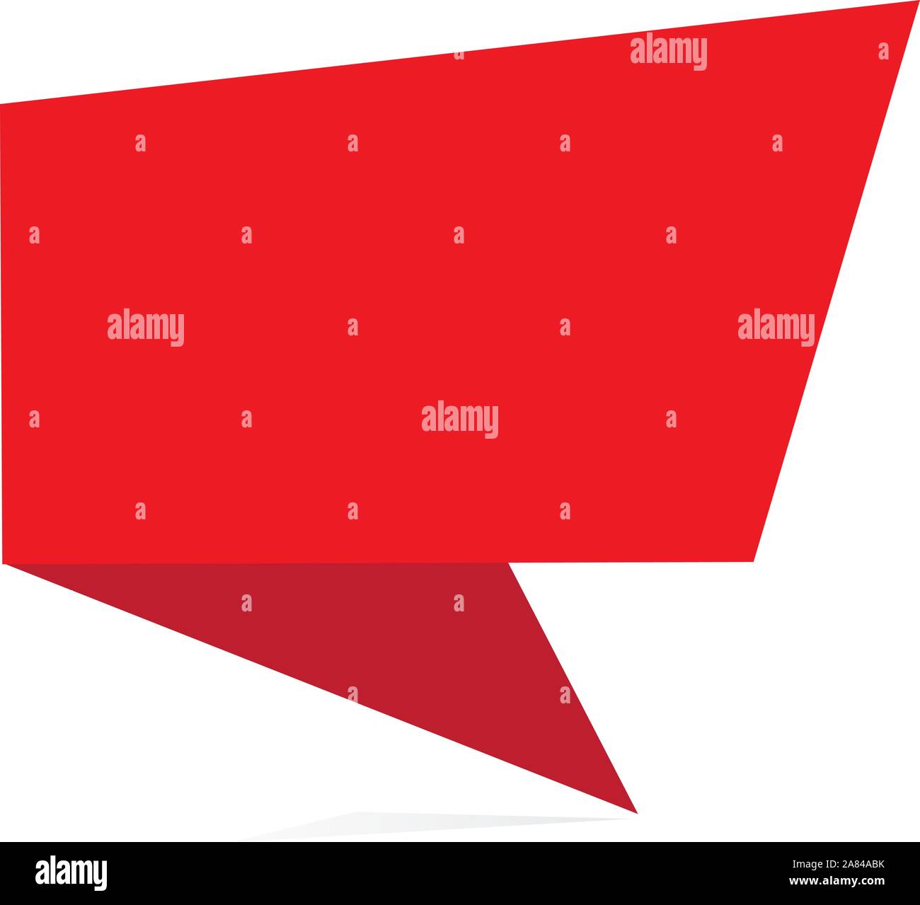 abstract ribbon banner icon on white background. banner and label sign ...