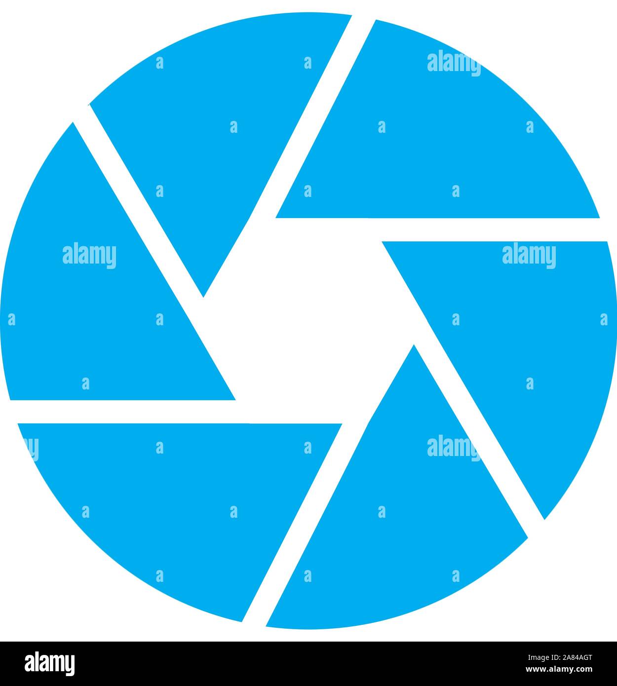 shutter icon in trendy flat style isolated on white background, shutter ...