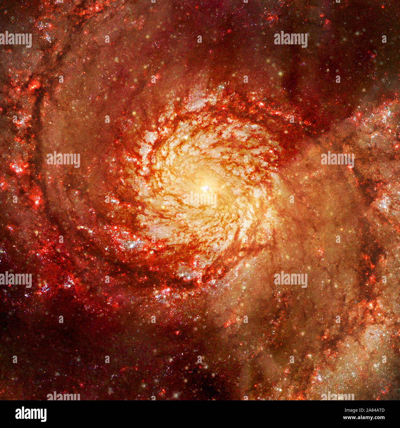 Beauty of deep space. Billions of galaxies in the universe. Elements of ...