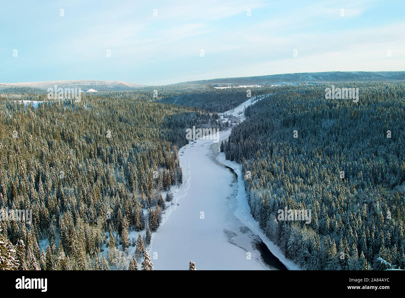 Timber river siberia hi-res stock photography and images - Alamy