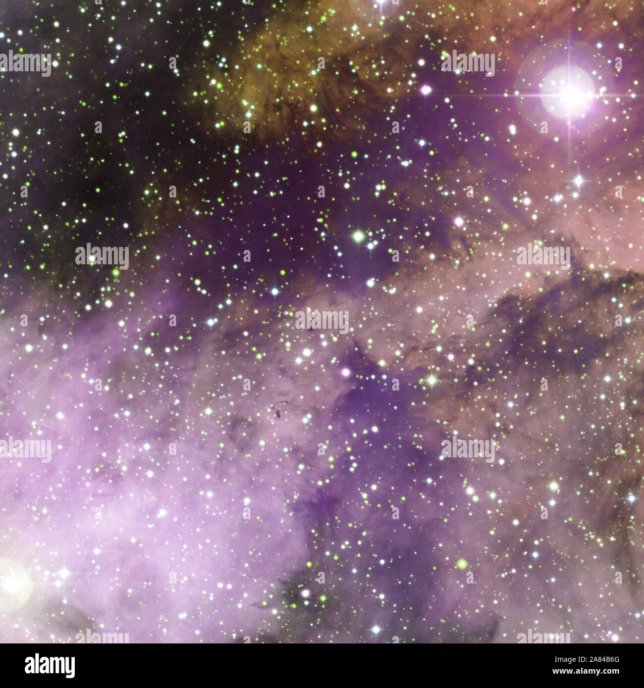 Beauty of endless cosmos. Science fiction wallpaper. Elements of this ...