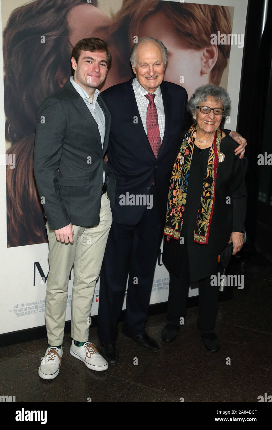 Los Angeles, California, USA. 5th Nov, 2019. Alan Alda, Arlene Alda ...