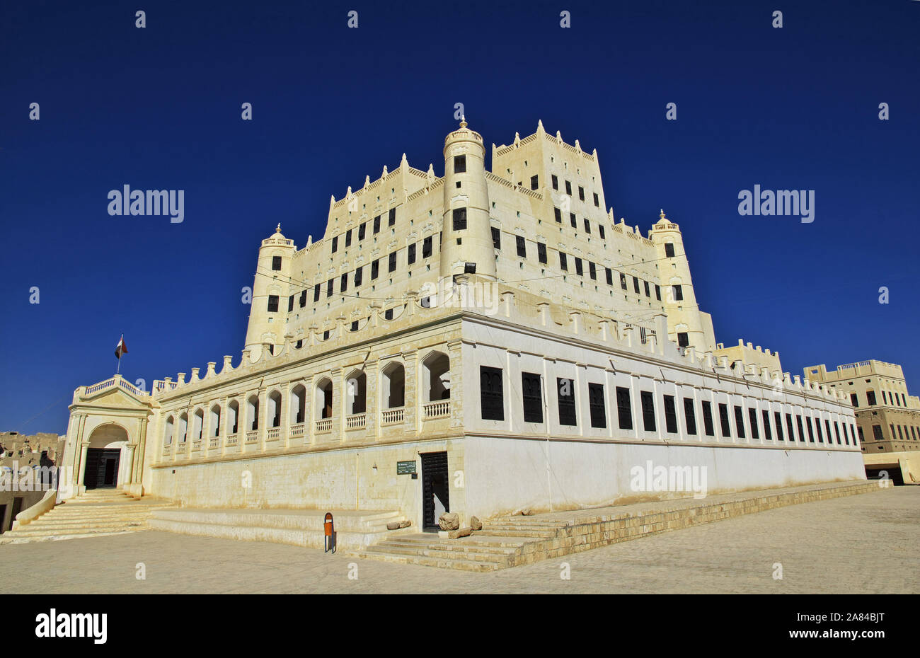 Sultans Palace, Seyun, Wadi Hadramaut, Yemen Stock Photo - Alamy
