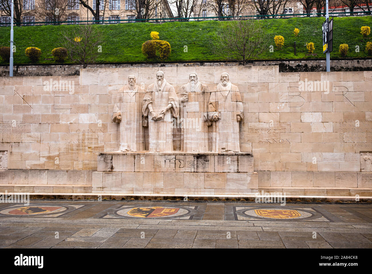 Reformation Wall in Geneva Stock Photo - Alamy