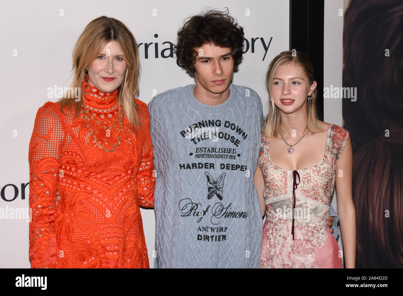 November 5, 2019, Los Angeles, California, USA: Laura Dern, Ellery ...