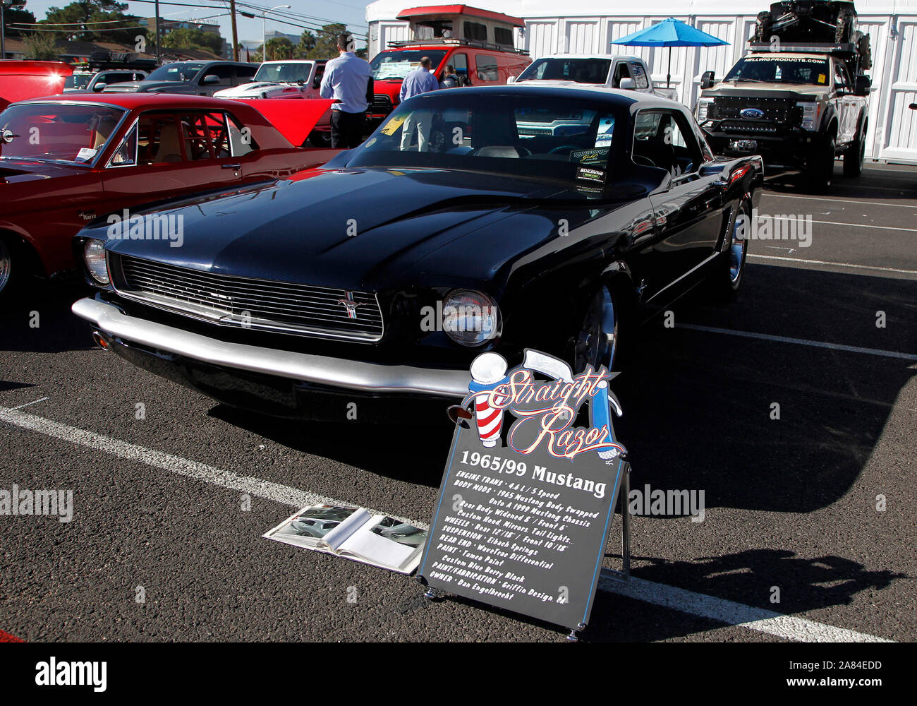 Las Vegas, United States. 05th Nov, 2019. The 'Straight Razor', a ...