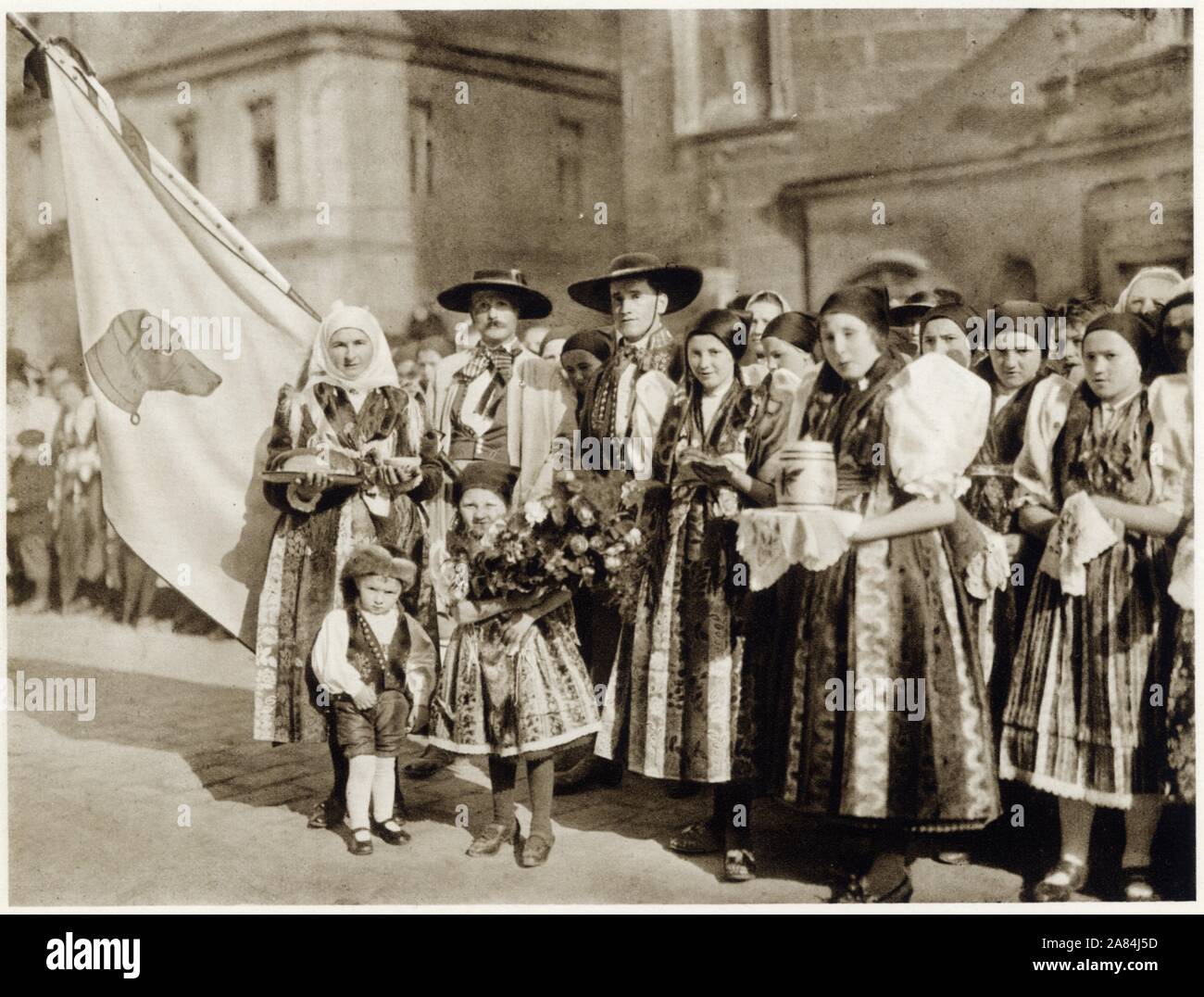 Vitan Chody v Domazlicich. 1923 Stock Photo - Alamy