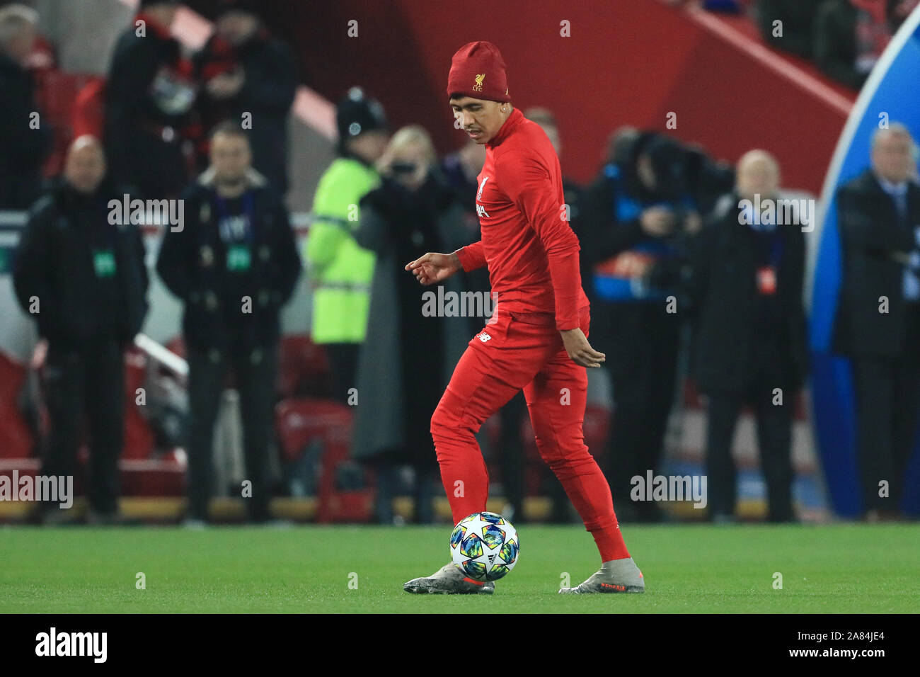 5th November 2019, Anfield, Liverpool, England; UEFA Champions League ...