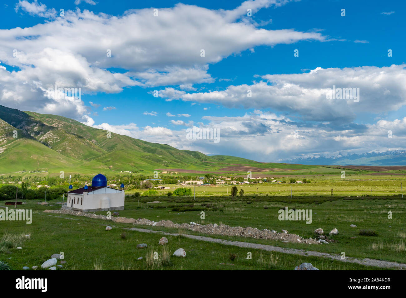 Rudnichny Koksu Karatal River Valley Breathtaking Picturesque View of ...