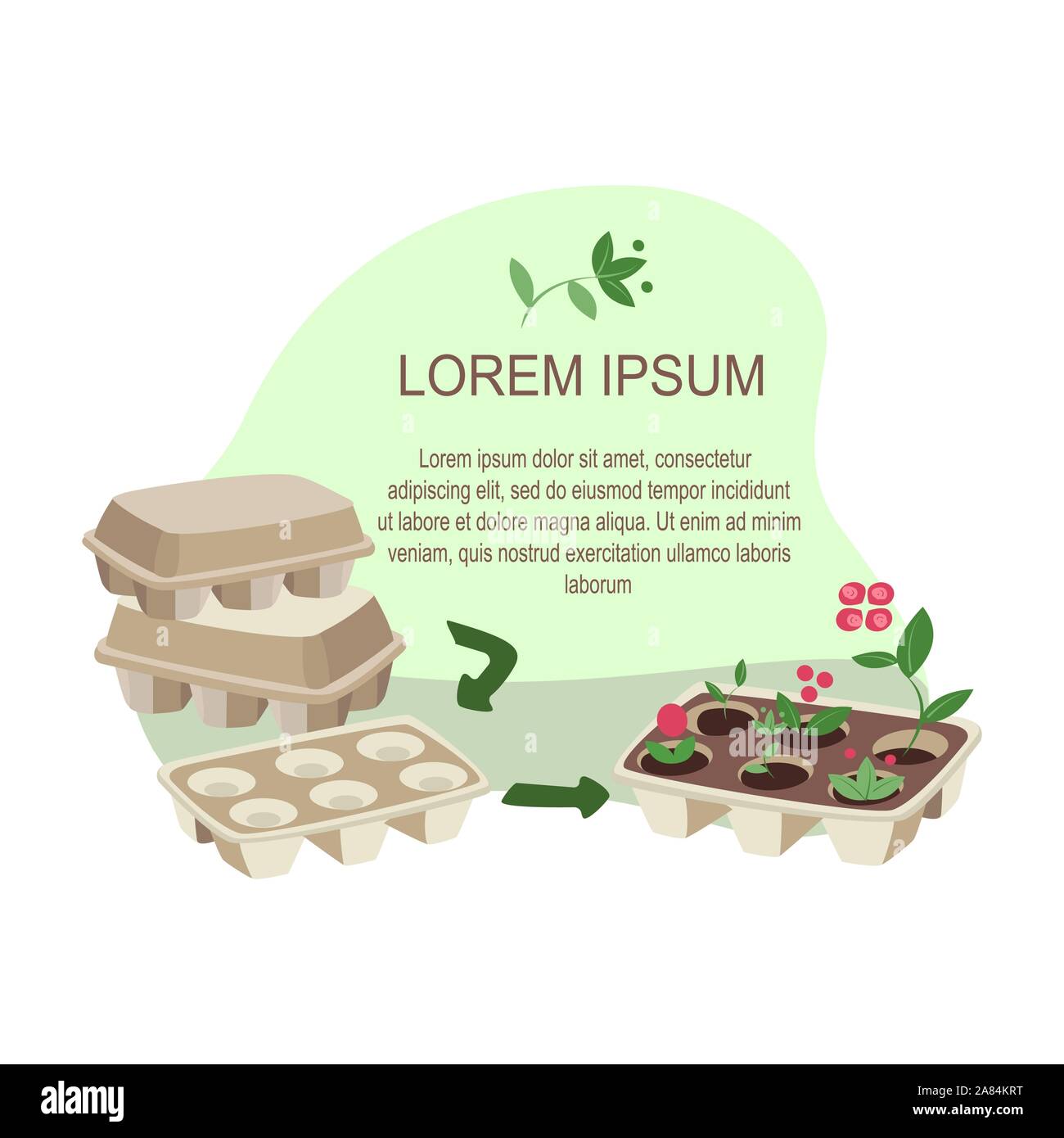 Recycling pots Stock Vector Images - Alamy