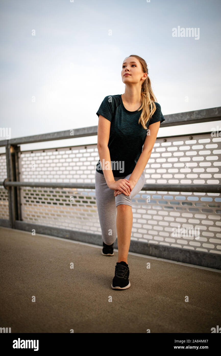 Running break hi-res stock photography and images - Alamy