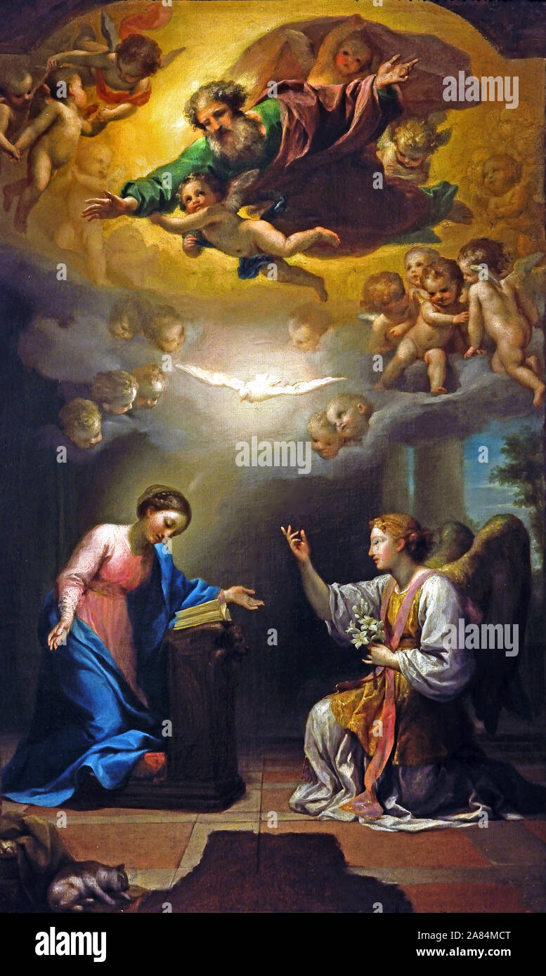 The Annunciation 1767 by Mengs Anton Raphael 1727-1779, 18th century ...