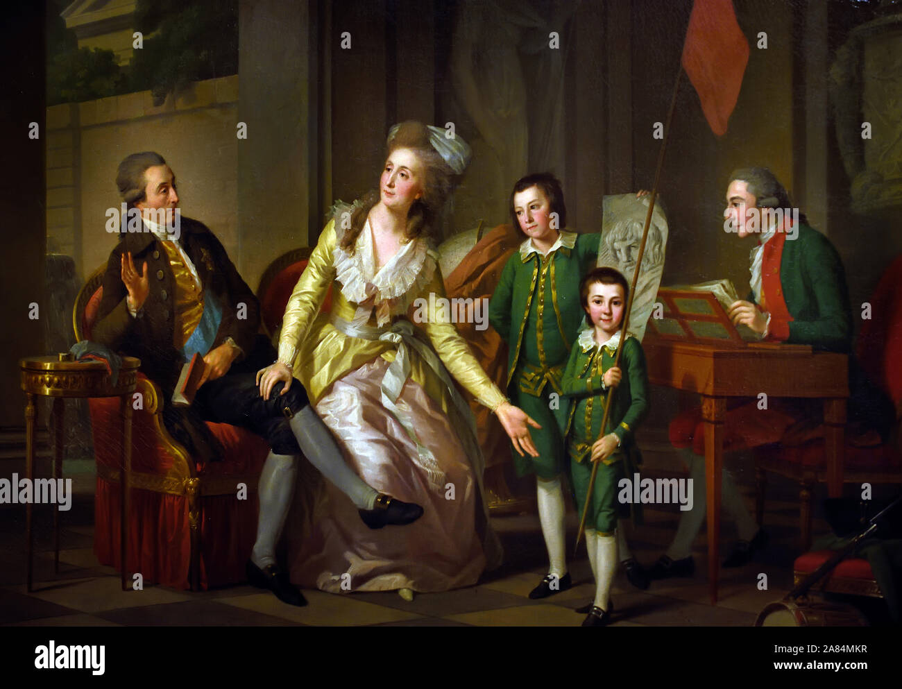 Saltykov Family ( Russia, Russian, ) 1782 by Johann Friedrich August ...