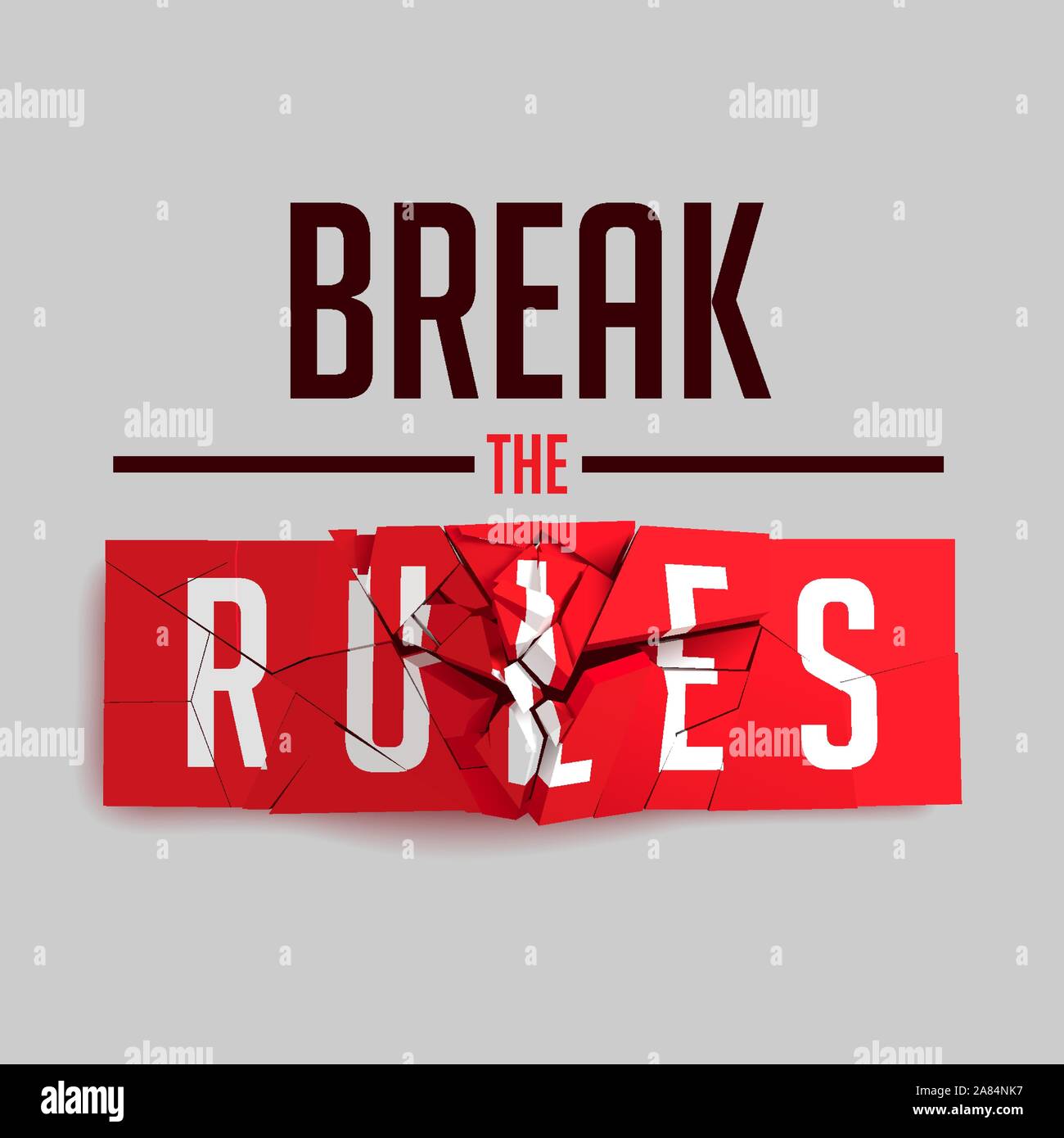 Rulebreaker Stock Vector Images - Alamy