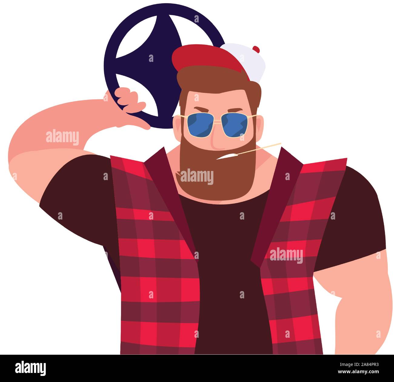 driver person design, Worker professional working occupation job ...