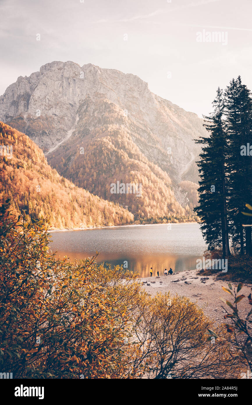 Lage del Predil in Northern Italy Stock Photo - Alamy