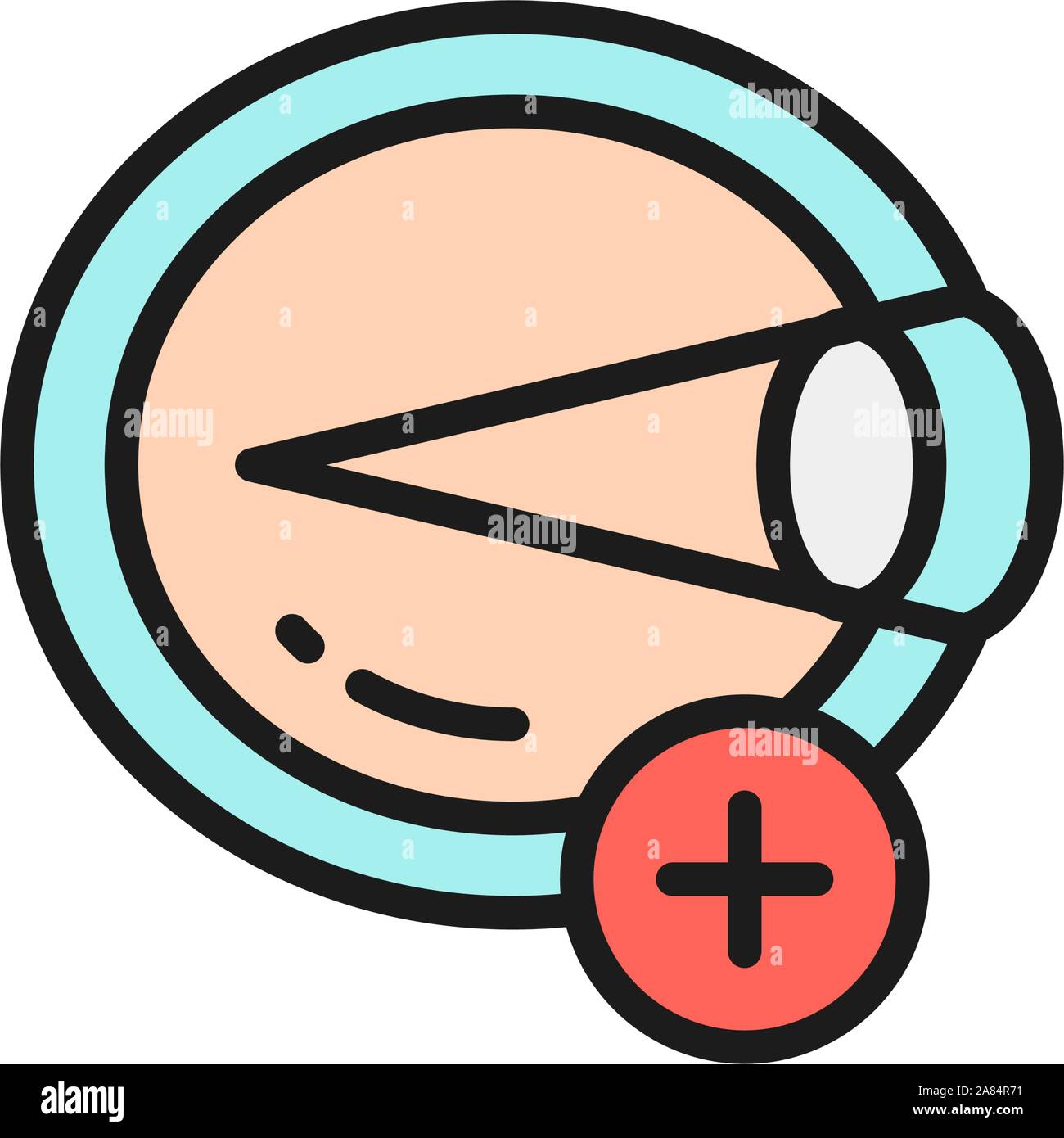 Eye defects Stock Vector Images - Alamy