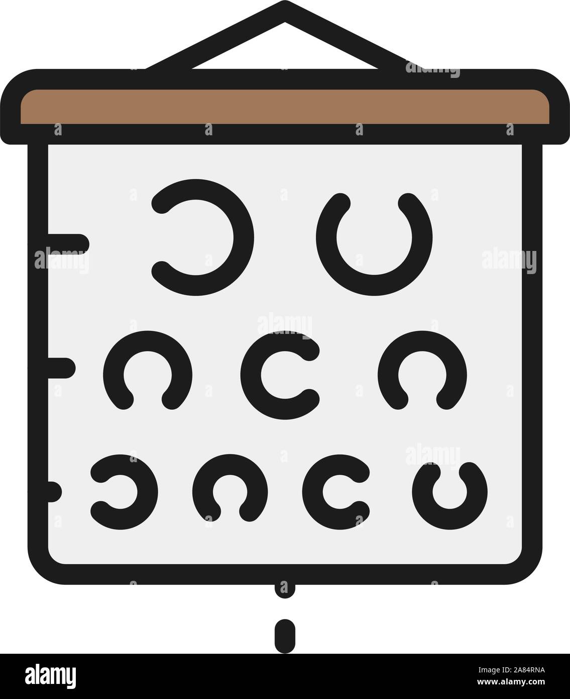 Focus test chart Stock Vector Images - Alamy