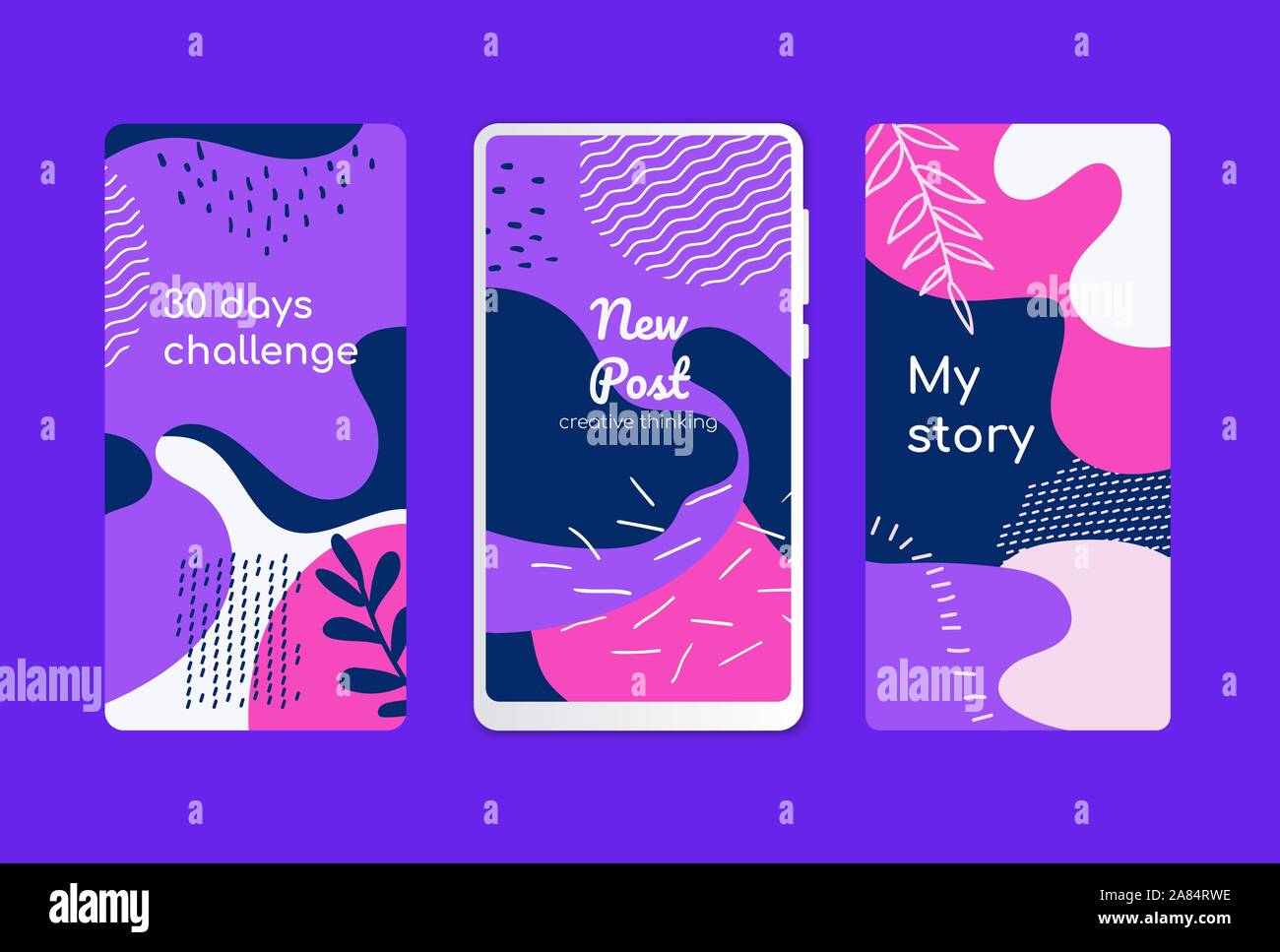 Mobile wallpaper templates hi-res stock photography and images - Alamy