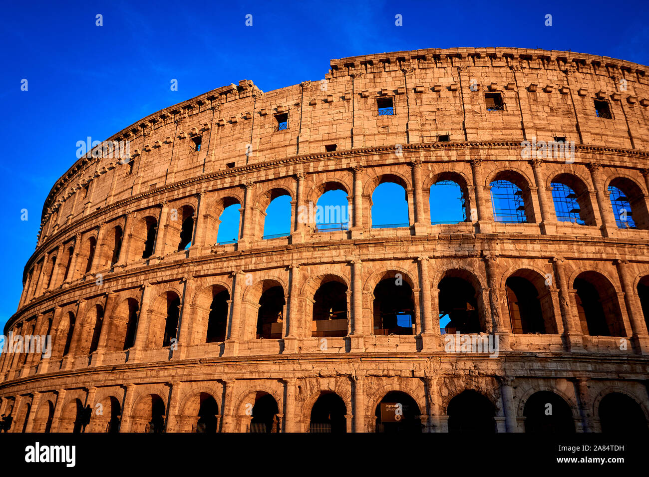 Golden hour rome hi-res stock photography and images - Alamy