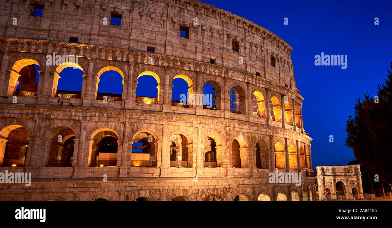 Golden hour rome hi-res stock photography and images - Alamy