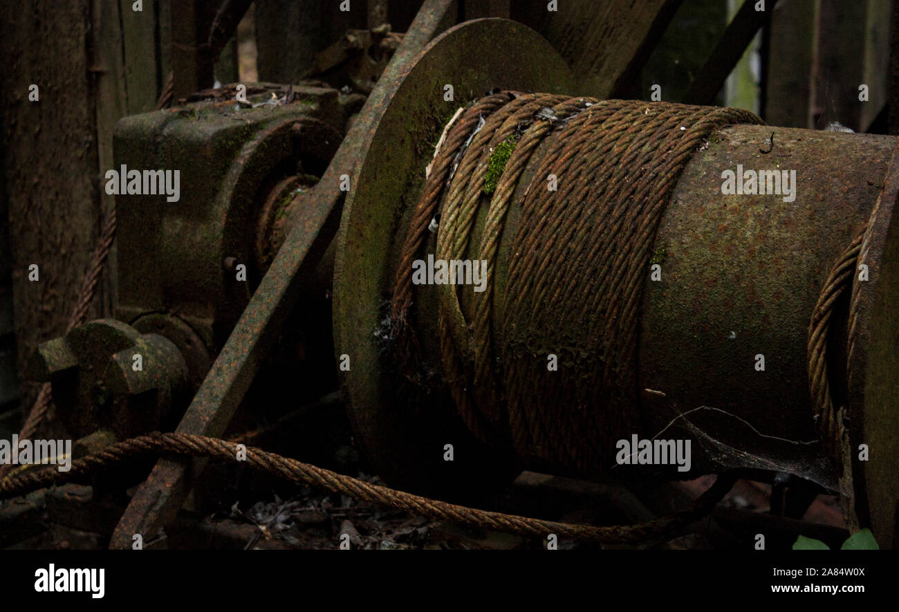 Abandoned Industrial Machinery #2 Stock Photo - Alamy