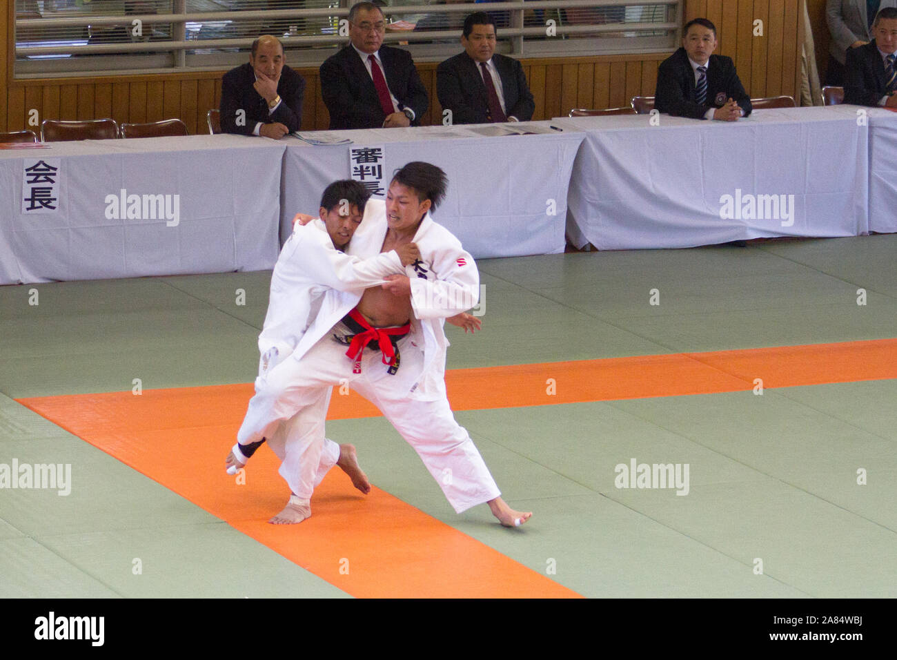 Preparing for Tokyo 2020, Kodokan International Judo Center Stock Photo ...
