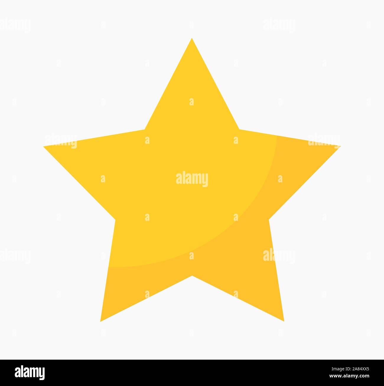 Gold star icon. Vector illustration Stock Vector Image & Art - Alamy