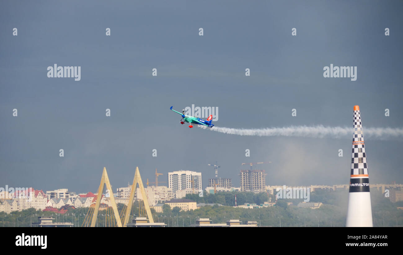 Racing airplane at the stage Stock Photo - Alamy