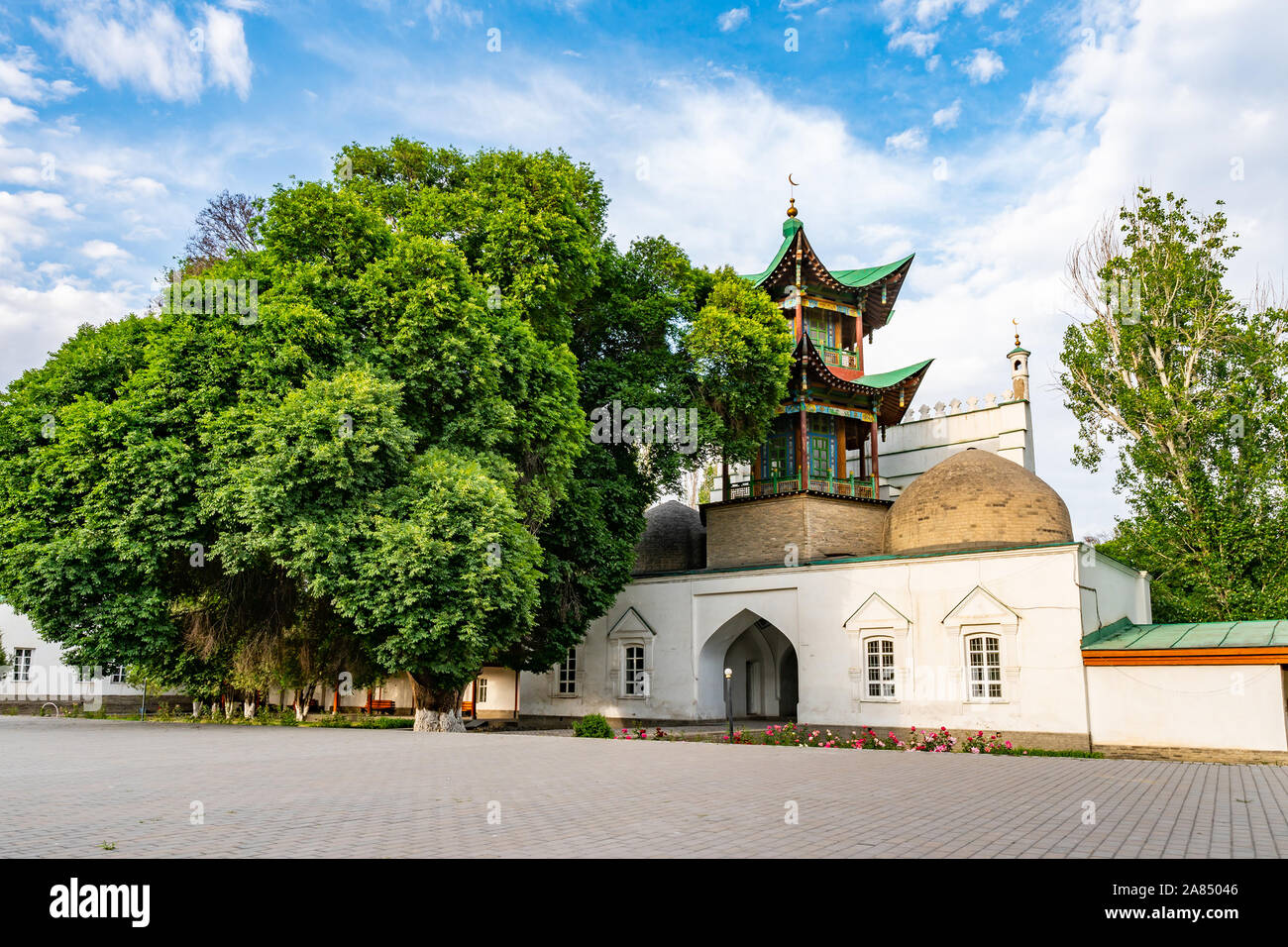 Zharkent Mosque Breathtaking Picturesque View of the Pavilion Like ...