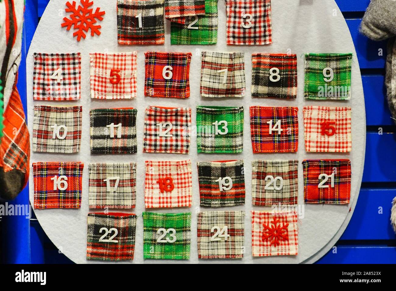 Reusable advent calendar hi-res stock photography and images - Alamy