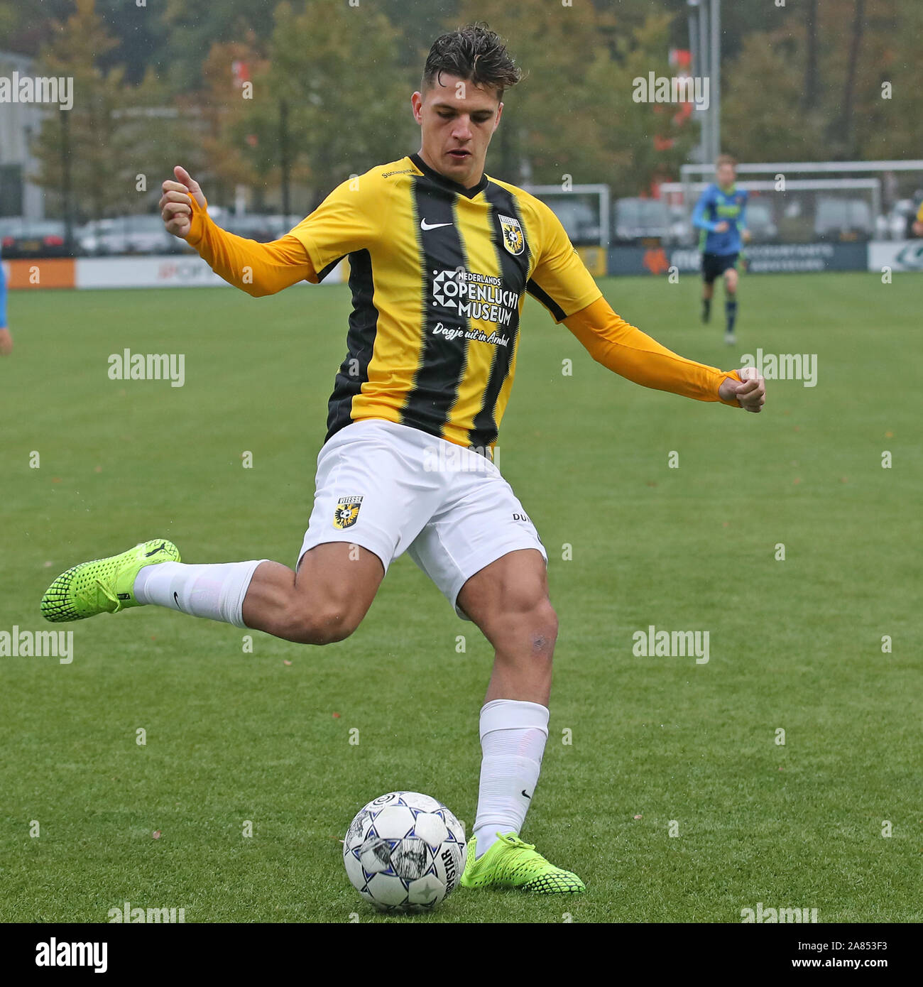 4 november 2019 Arnhem, The Netherlands Soccer Dutch Jong Vitesse v ...