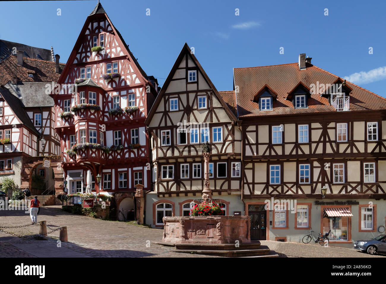 Altstadtansicht Milteberg Deutschland Stock Photo - Alamy
