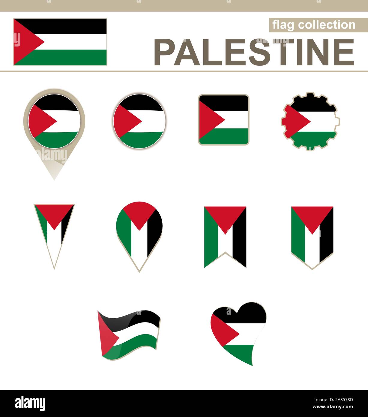 Palestinian pride vector vectors hi-res stock photography and images ...