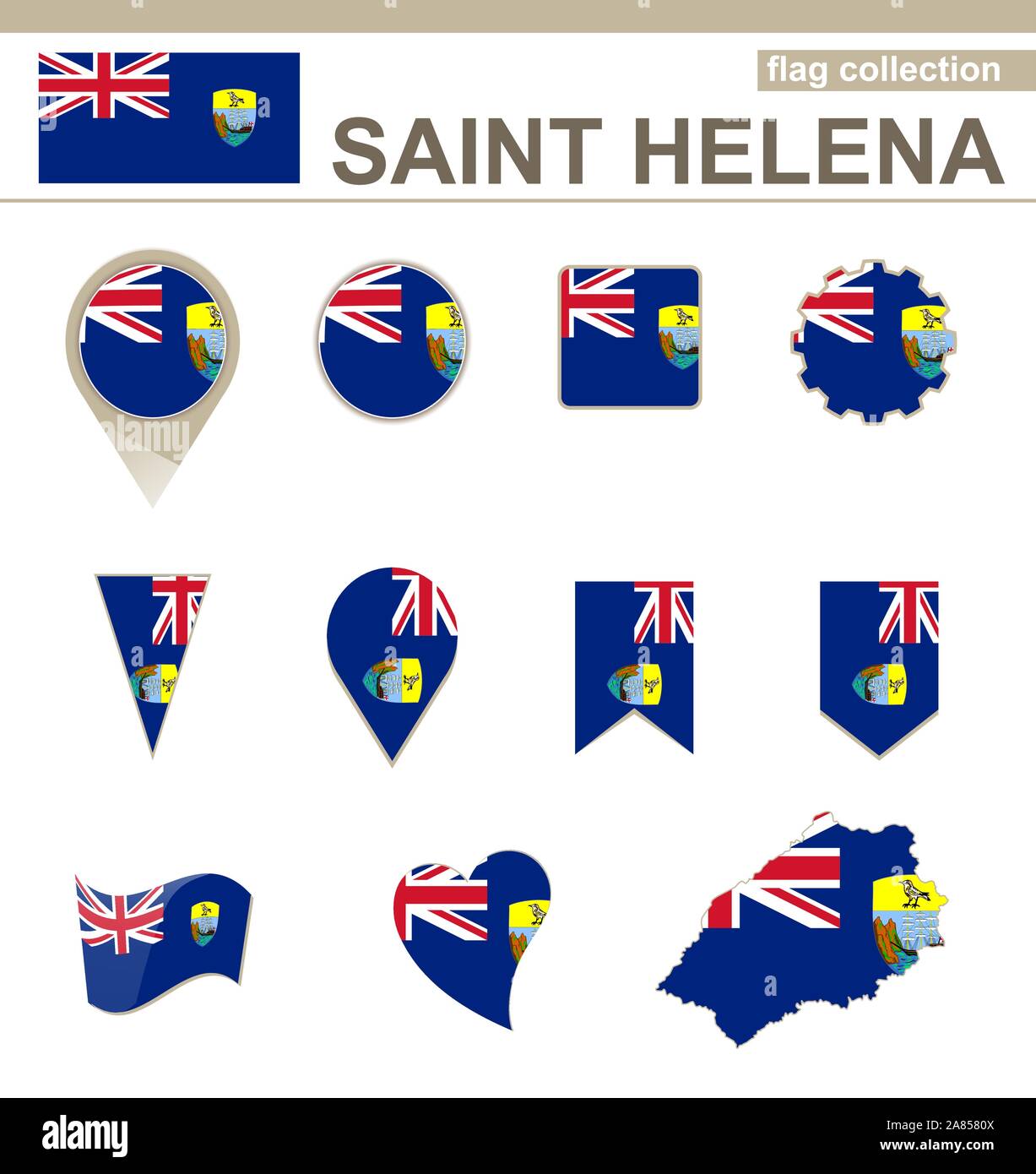 Saint helena state Stock Vector Images - Alamy