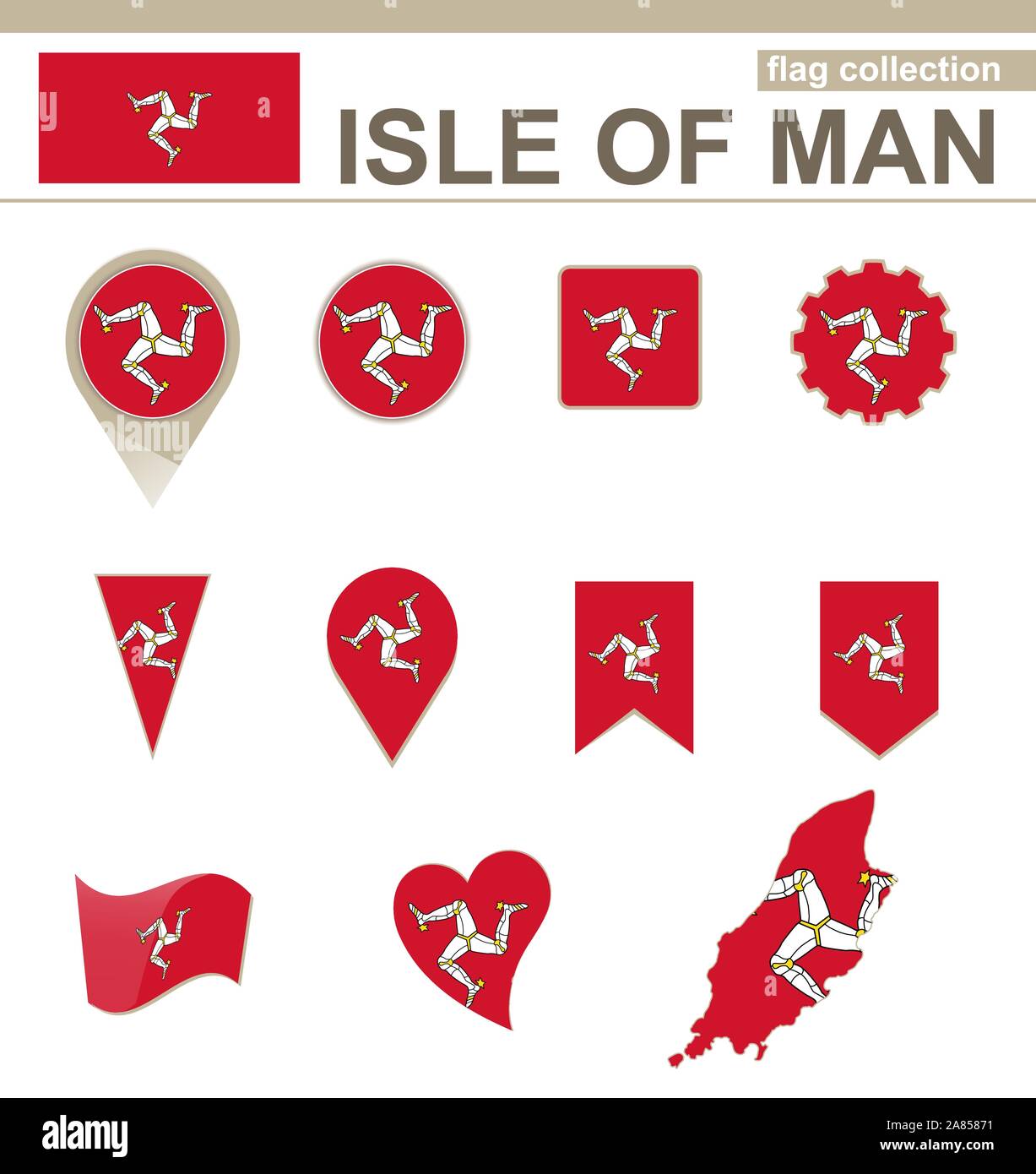 Isle of man landmark Stock Vector Images - Alamy