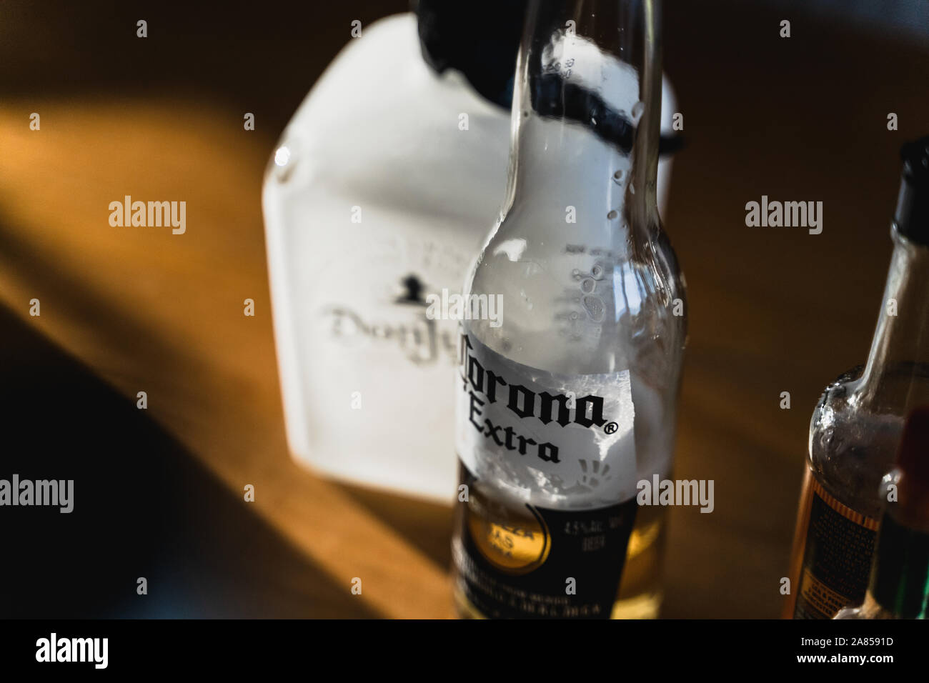 Don Julio 70 Tequila alcoholic drink Stock Photo - Alamy