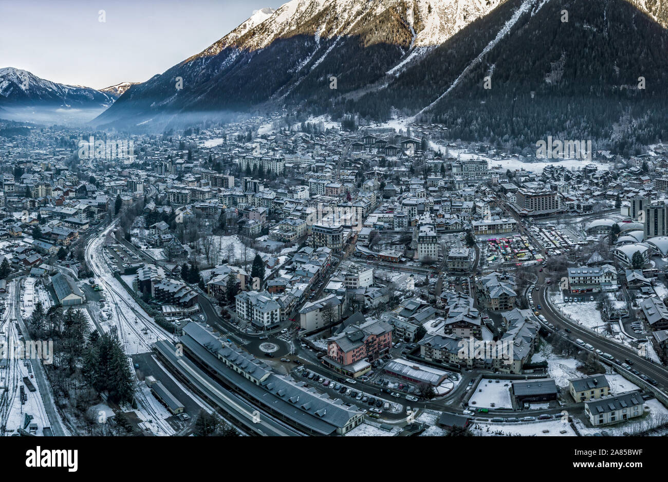 Aerial view valley gods in hi-res stock photography and images - Alamy