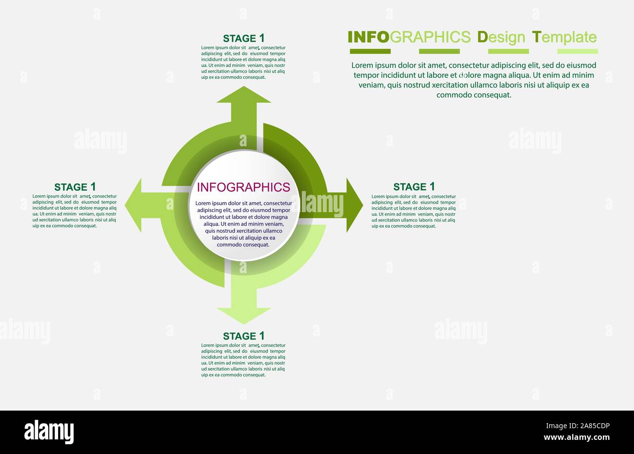 Infographics for visual design of business projects, business trainings ...