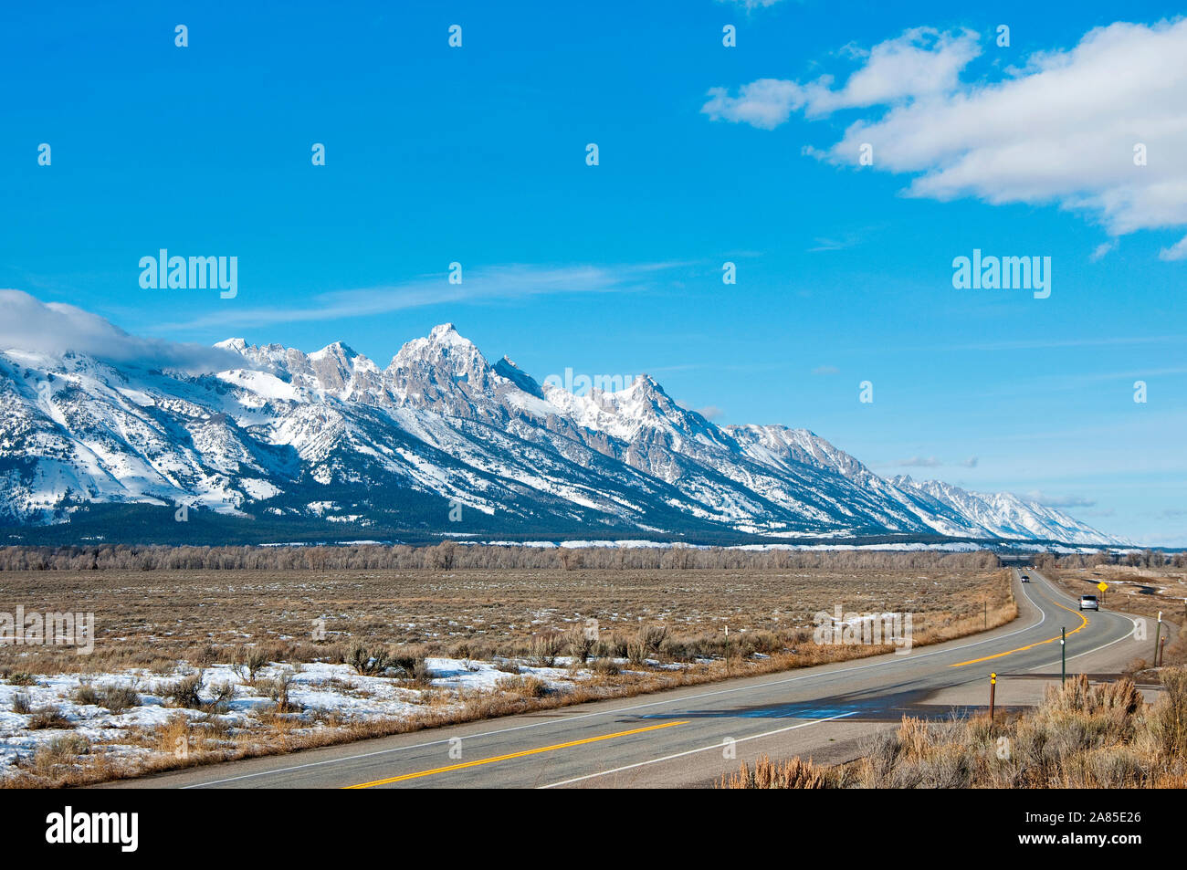 Teton range mountains in background hi-res stock photography and images ...