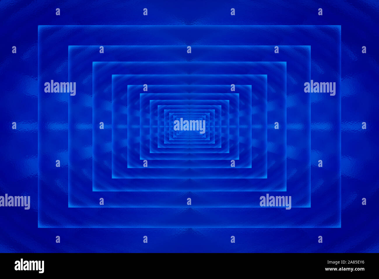 Blue abstract tunnel background with glass texture, design pattern ...