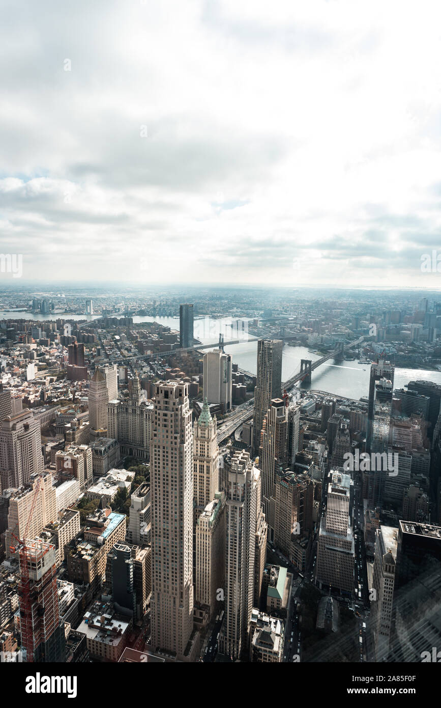 Elevated view bridges new york hi-res stock photography and images - Alamy