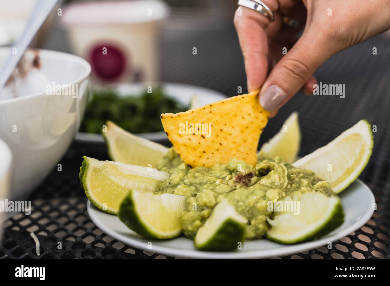 Dorito dip hi-res stock photography and images - Alamy