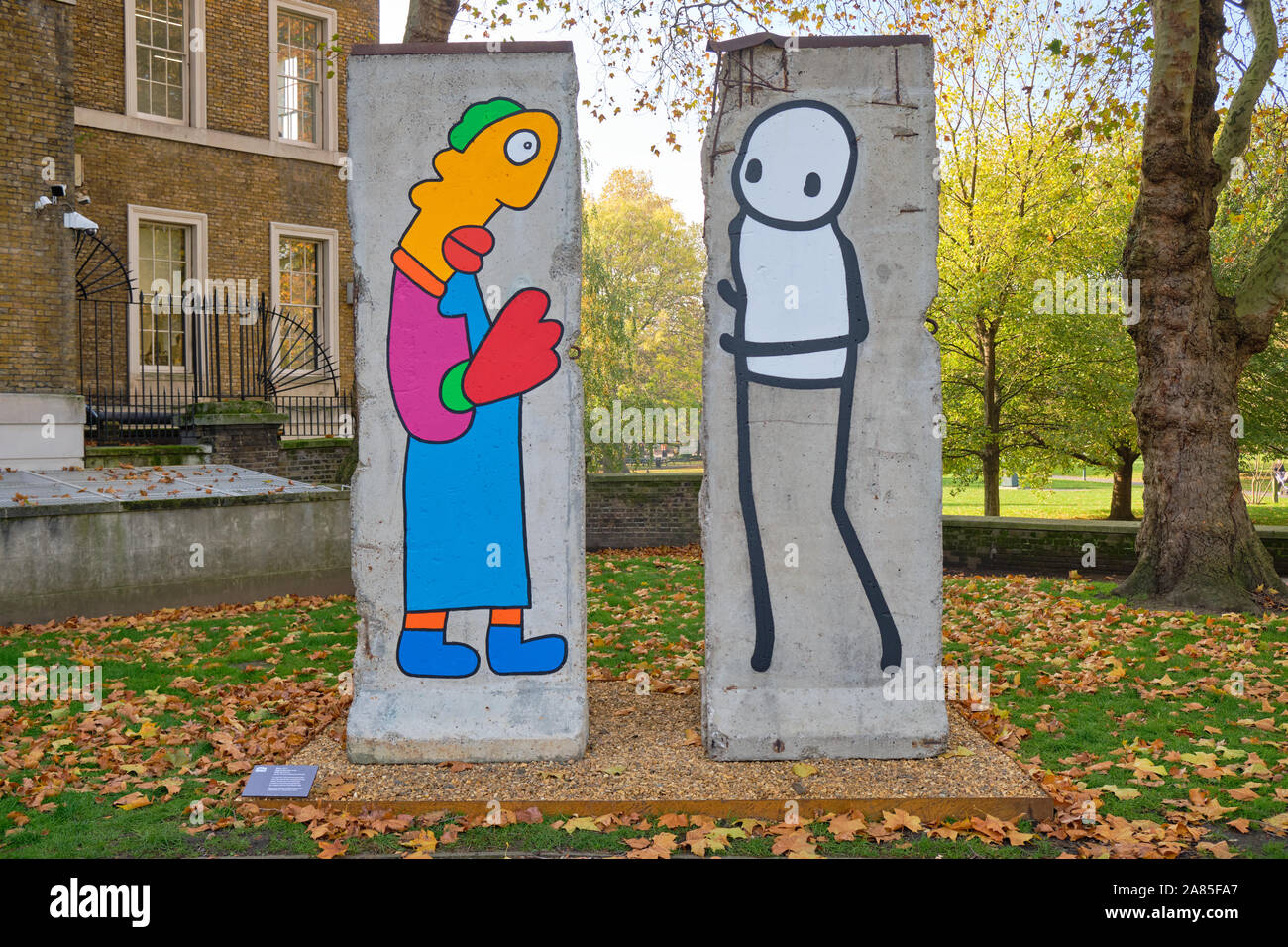 London street art stik hi-res stock photography and images - Alamy