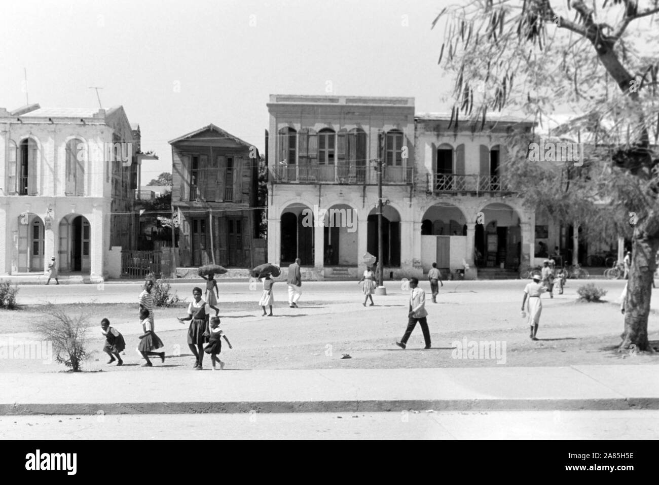 Besuch auf Haiti, 1960er. Visiting Haiti, 1960s Stock Photo - Alamy