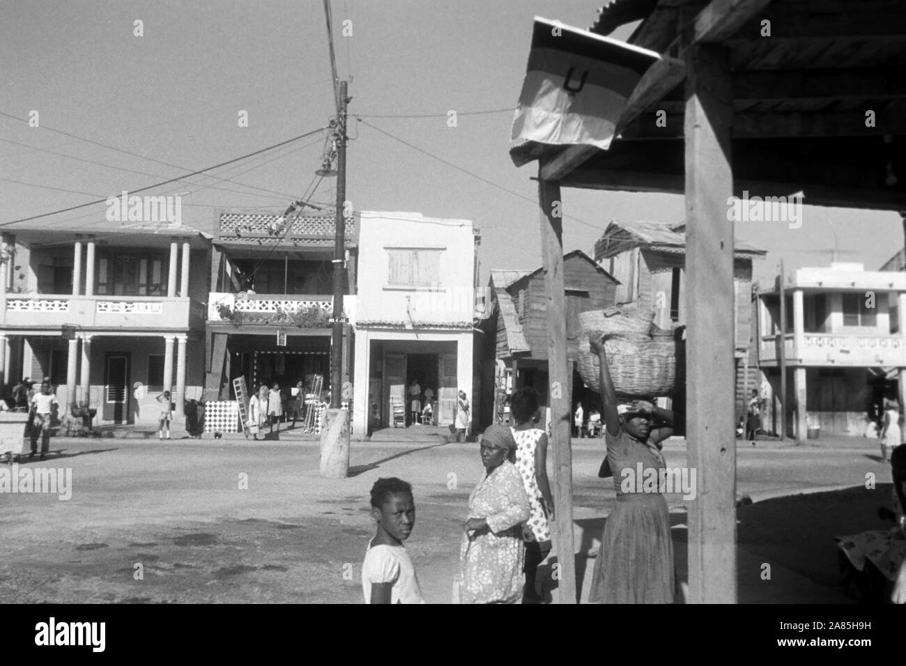 Besuch auf Haiti, 1960er. Visiting Haiti, 1960s Stock Photo - Alamy