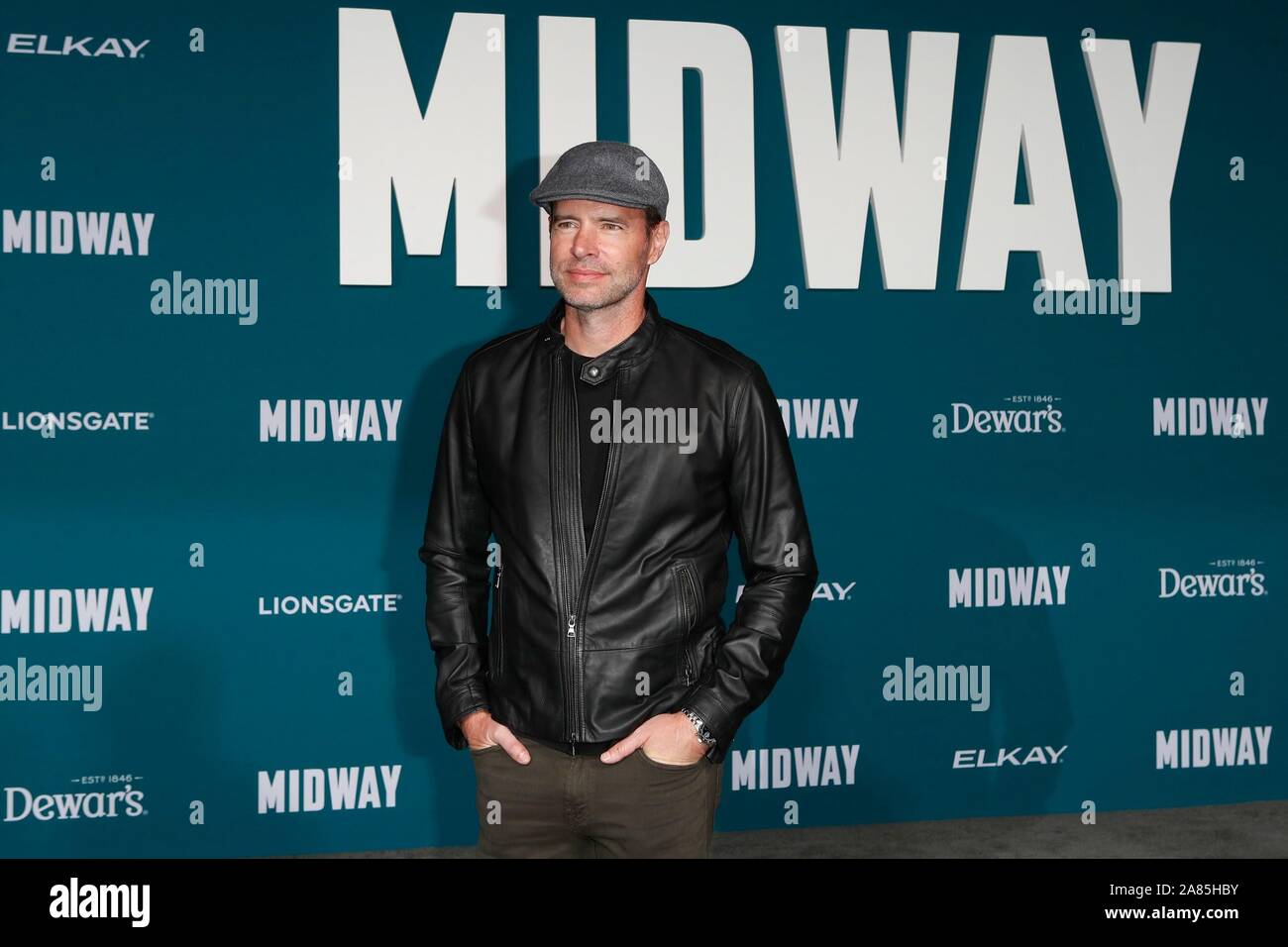 Los Angeles, CA. 5th Nov, 2019. Scott Foley at arrivals for MIDWAY ...